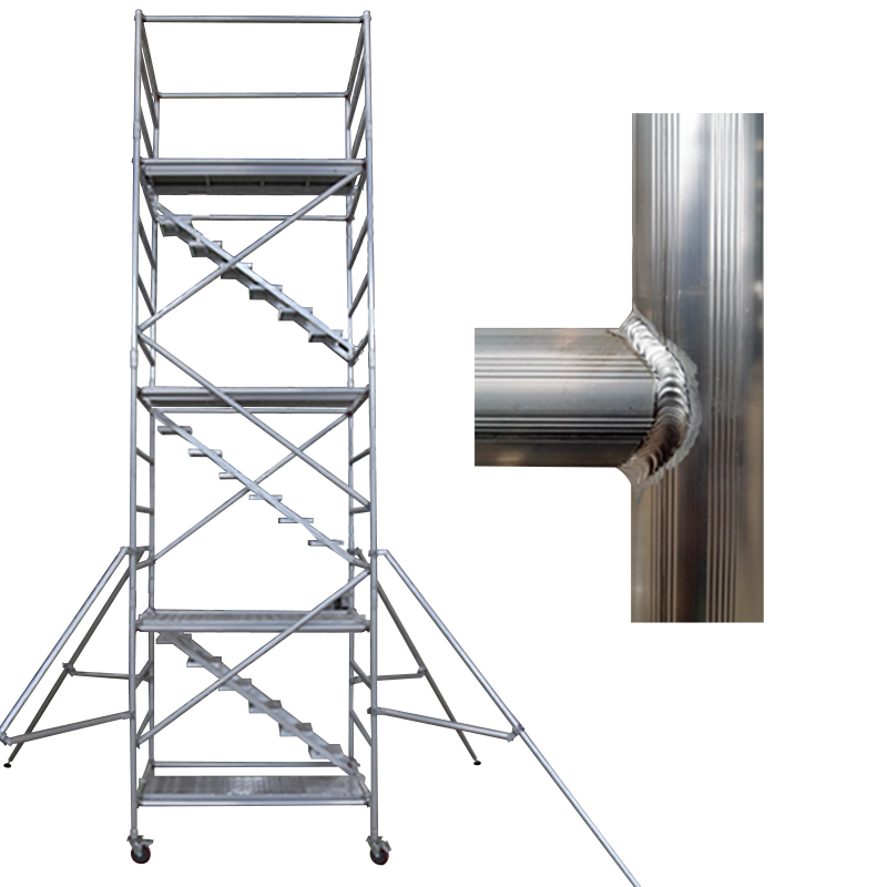 Especificaciones del andamio en voladizo de aluminio